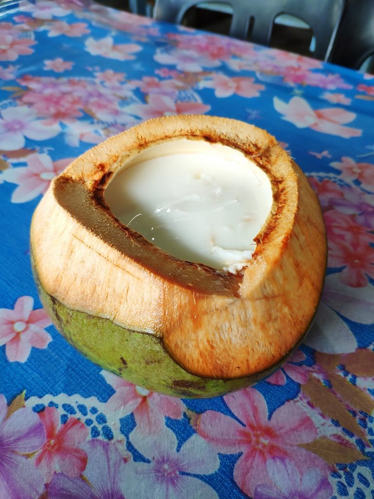 Gerai Kelapa Bakar Kak Tini Lokan Bakar And Puding Kelapa Reviewbah