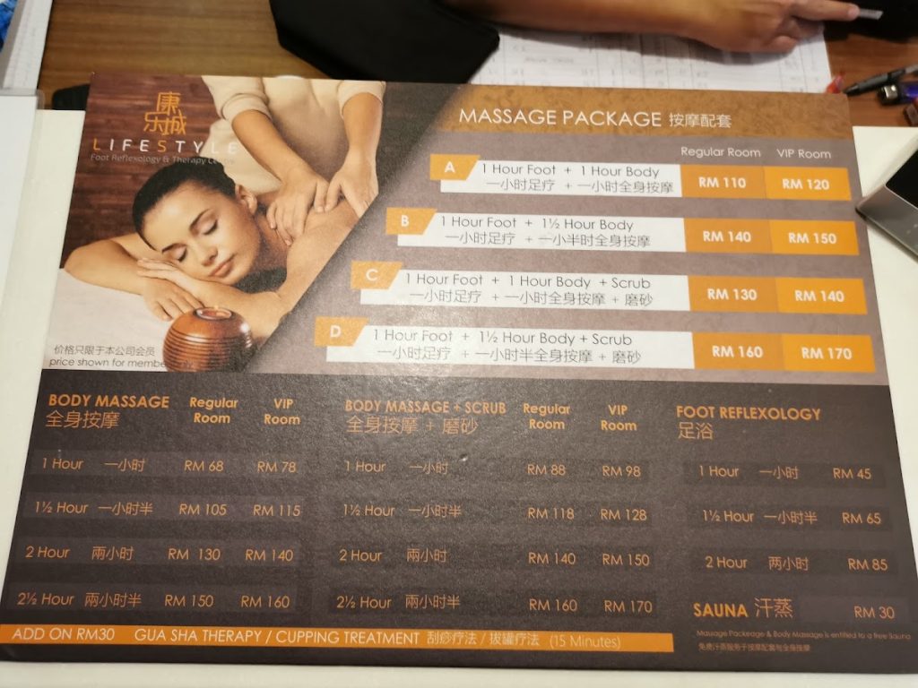 Lifestyle Foot Reflexology & Therapy Centre, Kota Kinabalu | Massage ...