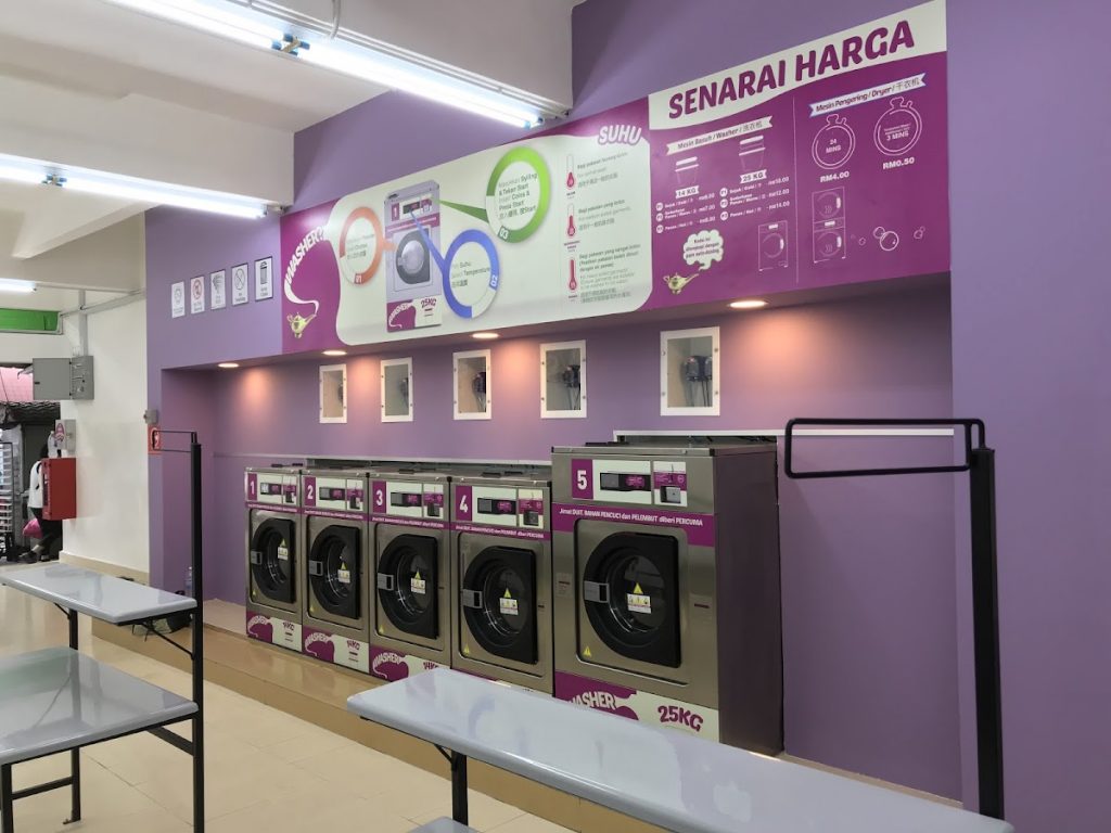 Aladin Dobi Self Service Laundry - Taman Tenaga - Reviewbah