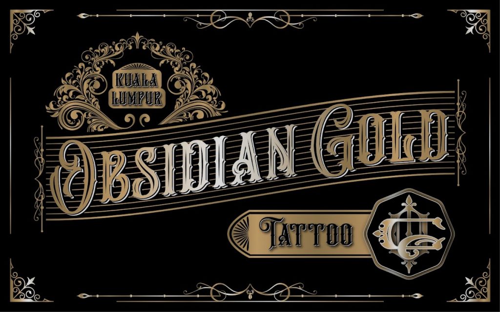 Obsidian Gold Tattoo - Reviewbah