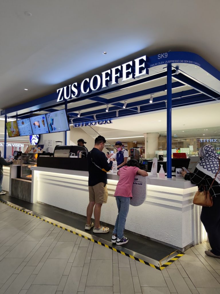 ZUS Coffee - 1 Utama Shopping Centre - Reviewbah