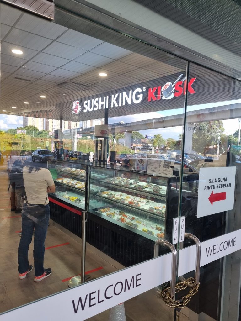 Sushi King Kiosk Petronas Station USJ 20 - Reviewbah
