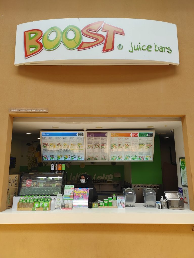 Boost Juice Bars, Johor Bahru | Malaysian | Reviewbah