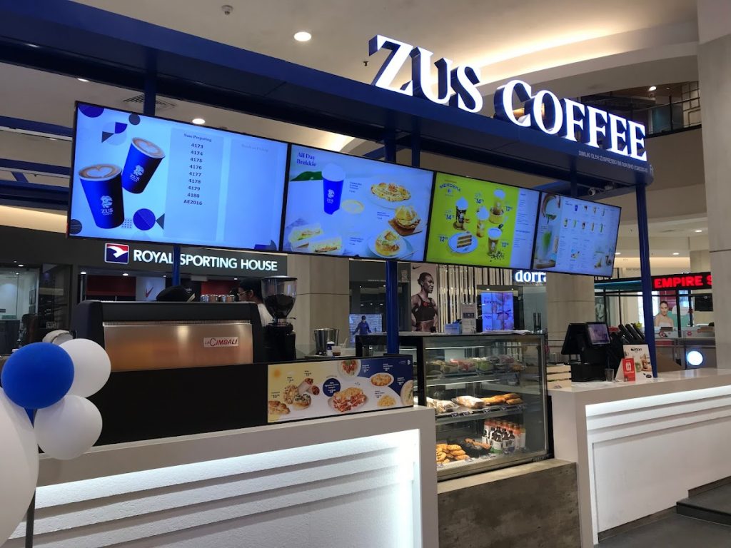 ZUS Coffee - AEON Mall Tebrau City, Johor Bahru | Cafe | Reviewbah